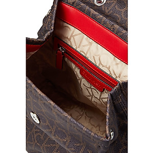 Calvin Klein Mallory Backpack Brown/Khaki/Salsa One Size