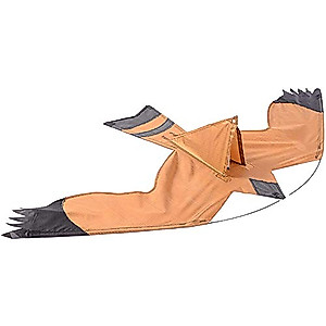 decor Garden Bird Repellent Eagle Kite,Bird Scarer Repeller Flying Kite,Hawk Bird Scarer Kite for Outdoor Garden Farm Yard Decoration - Include 2M Kite Line