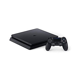Playstation SONY 4, 500GB Slim System [CUH-2215AB01], Black, 3003347 (Renewed)