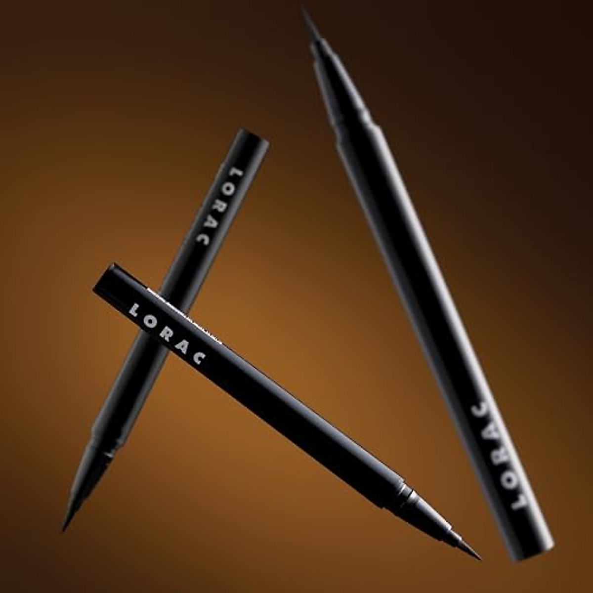 LORAC PRO Liquid Eyeliner, Black | Precision Brush Tip | Water Resistant | Long Lasting | Smudge Resistant