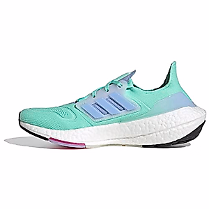 adidas Women's Ultraboost 22 Running Shoe (Pulse Mint/Blue Dawn/Crystal White, us_Footwear_Size_System, Adult, Women, Numeric, Medium, Numeric_7_Point_5)