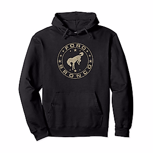 Ford Bronco Vintage Star Bronco Pullover Hoodie