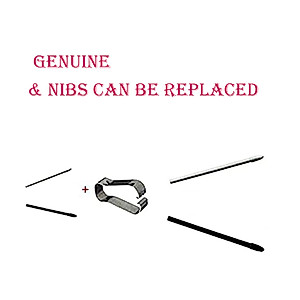 Galaxy Z Fold 4/3/5 S Pen Fold Edition for Samsung Galaxy Z Fold 3/4/5,EJ-PF946BBEGUS,with Replacement Tips/Nibs+Card Pin (Black)