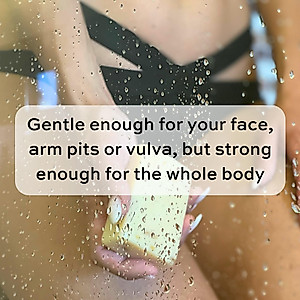 Hygiene Hero Exfoliating Cranberry & Daily Ritual Oatmeal Private Bar Soap 3.25 oz / 92 g - Face & Body Wash for Dark Spots, Intimate Areas, Underarms - Set of 2