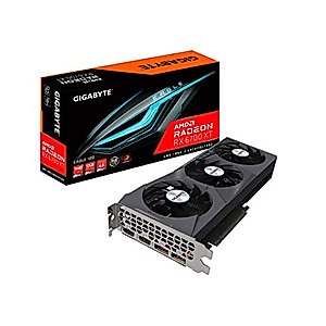 GIGABYTE Radeon RX 6700 XT Eagle 12G Graphics Card, WINDFORCE 3X Cooling System, 12GB 192-bit GDDR6, GV-R67XTEAGLE-12GD Video Card