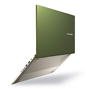 ASUS VivoBook S15 S532 Thin & Light Laptop, 15.6” FHD, Intel Core i5-10210U CPU, 8GB DDR4 RAM, 512GB PCIe SSD, Windows 10 Home, IR camera, S532FA-DH55-GN, Moss Green-Metal