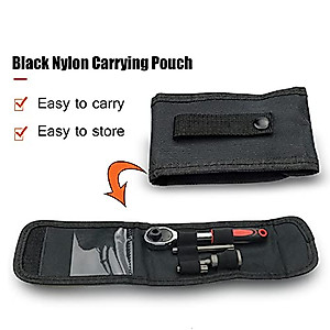 Hard Top Door Removal Torx Set Tool Kit Replace 82214166AB 68361574AB Compatible for Jeep Wrangler JL JK Gladiator Rubicon Sahara 2-4 Doors 2007-2021 Soft Top (Red)