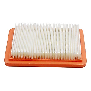 Air Filter Air Cleaner Element Compatible with Honda Harmony II HRR216 HRR2169PKA HRR216K9PKAA HRR2169VKA HRR216K9VKAA Walk-Behind Lawn Mower Engine GCV160LAO Replaces 17211-Z8B-901