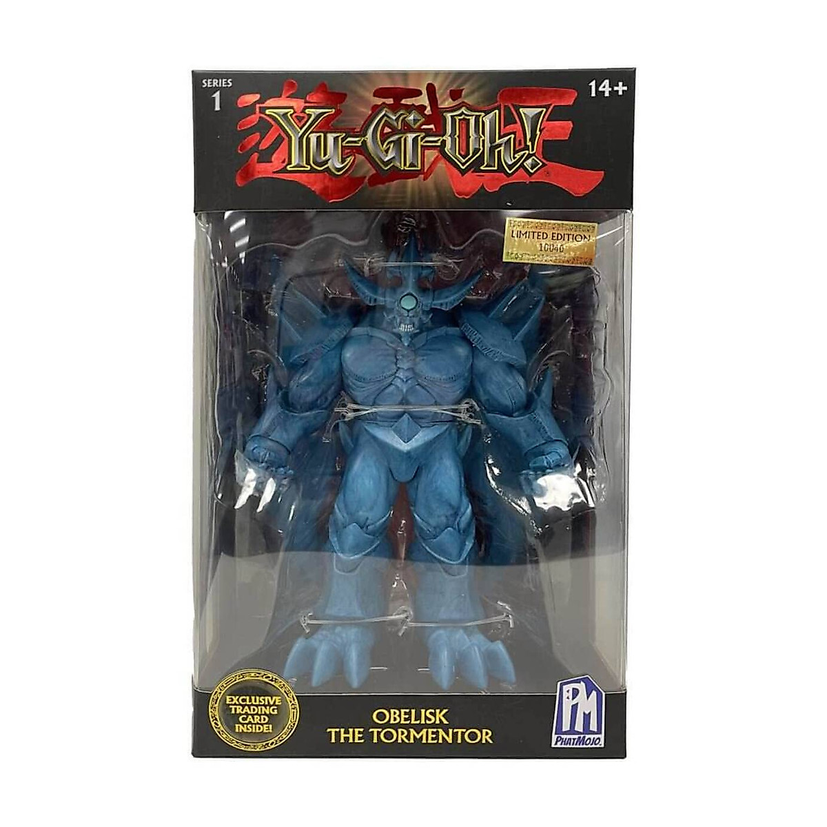 Yu-Gi-Oh! Highly Detailed 7 inch Articulated Action Figure, Limited Edition, Includes Exclusive Trading Card, Obelisk The Tormentor