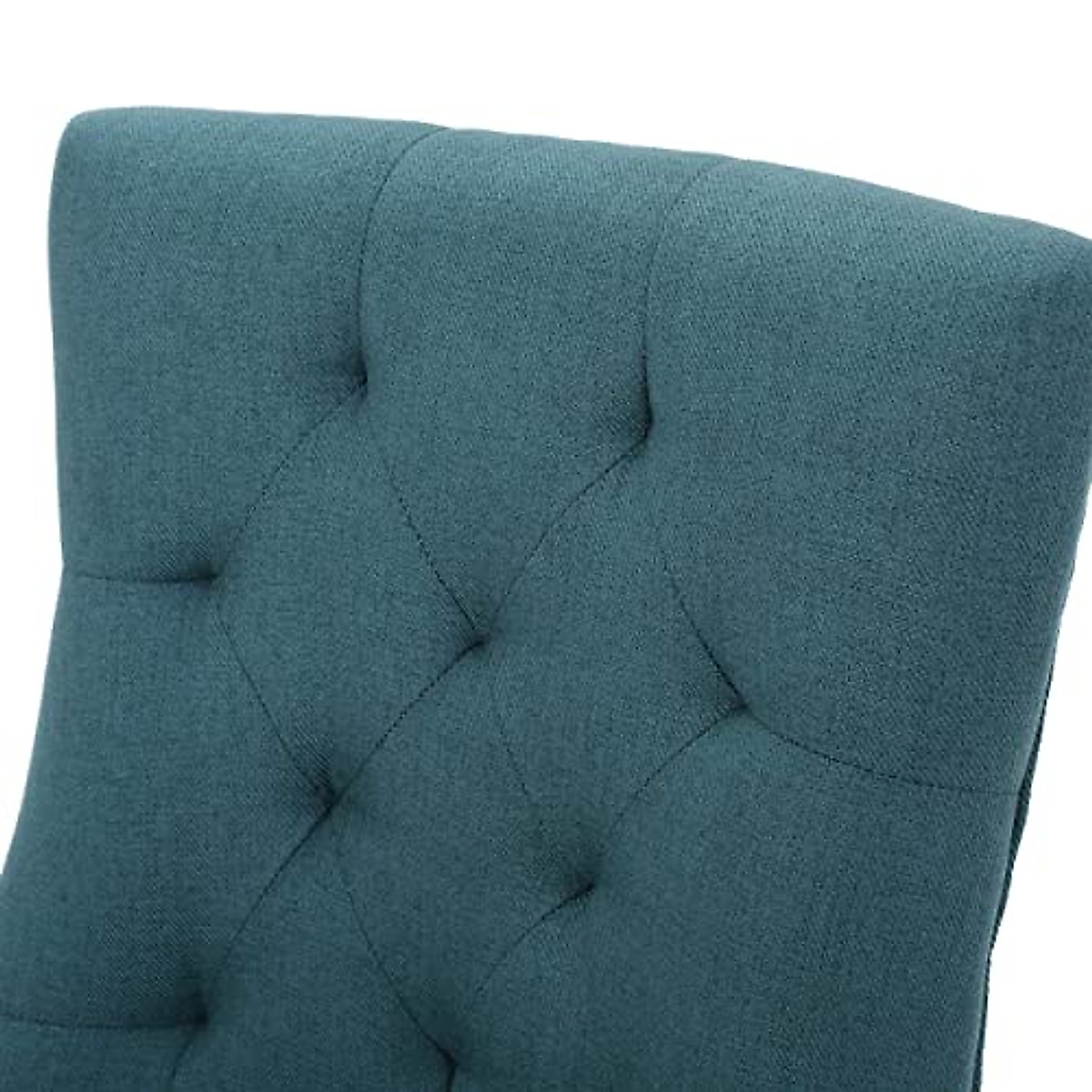 Christopher Knight Home Hayden Fabric Dining Chairs, 2-Pcs Set, Dark Teal