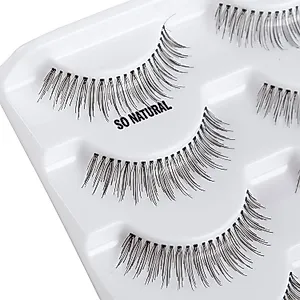 ALICE Lashes 110 Natural Hand Knotted False Eyelashes 5 Pairs Multipack