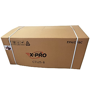 X-PRO 125cc ATV 4 Wheels Quad 125 ATV Quads, Big 19"/18"Tires! (Pink, Factory Package)