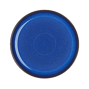 Denby Imperial Blue Coupe Dinner Plate, Royal Blue