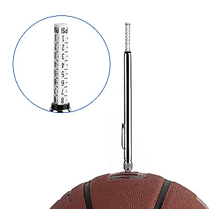 Ball Pump with 6 Needle - Miracol Dual Action Air Pump for Basketball Soccer Football Sports Balls