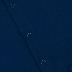 Creative Knitwear College Baby NCAA Officially Licensed Snap Hooded Jacket - Marquette Golden Eagles Logo - Navy - 4T