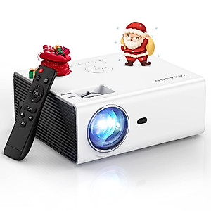 VACASSO Portable Projector 1080P Supported