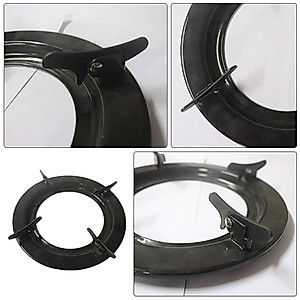 SOLUSTRE 1PC gas stove bracket Wok Support gas stove rack gas trivet wok burner Cooktop Range Pan fry pan replacement stove grates gas cooker rack gas range rack iron milk pot gas