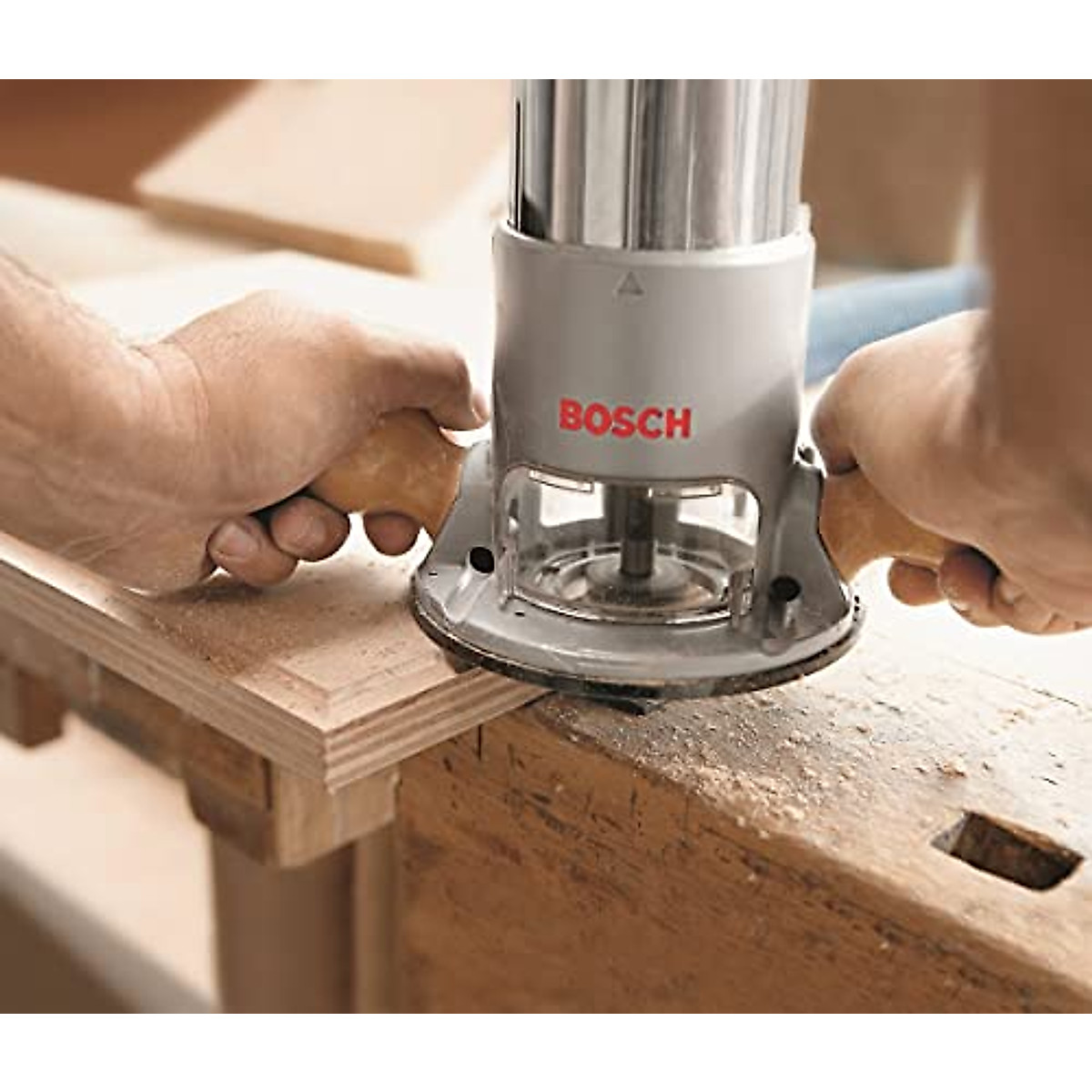 BOSCH 85216M 1/2 In. x 1 In. Carbide Tipped 3-Flute Flush Trim Bit