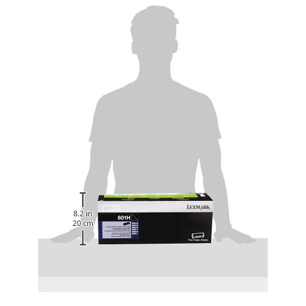 Lexmark 60F1H00 (LEX-601H) Toner, 10000 Page-Yield, Black