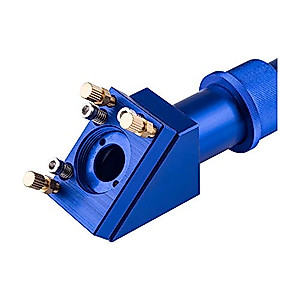 Ultrarayc K Series CO2 Laser Head Set with 20mm Mirrors and Lens D12 FL50.8 for K4060 40W 50W CO2 Laser Engraver Cutter Machine(Blue)