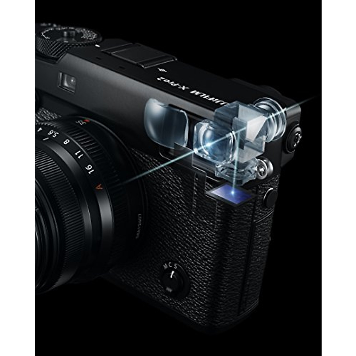 Fujifilm X-Pro 2 Mirrorless Digital Camera, Black (Body Only)