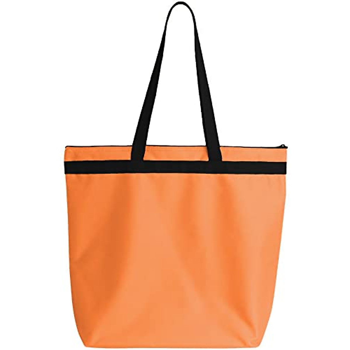 Fight Like a Girl How Strong We Are Darcey Tote Bag for Leukemia, Multiple Sclerosis, Kidney Cancer Awareness - Orange Ribbon