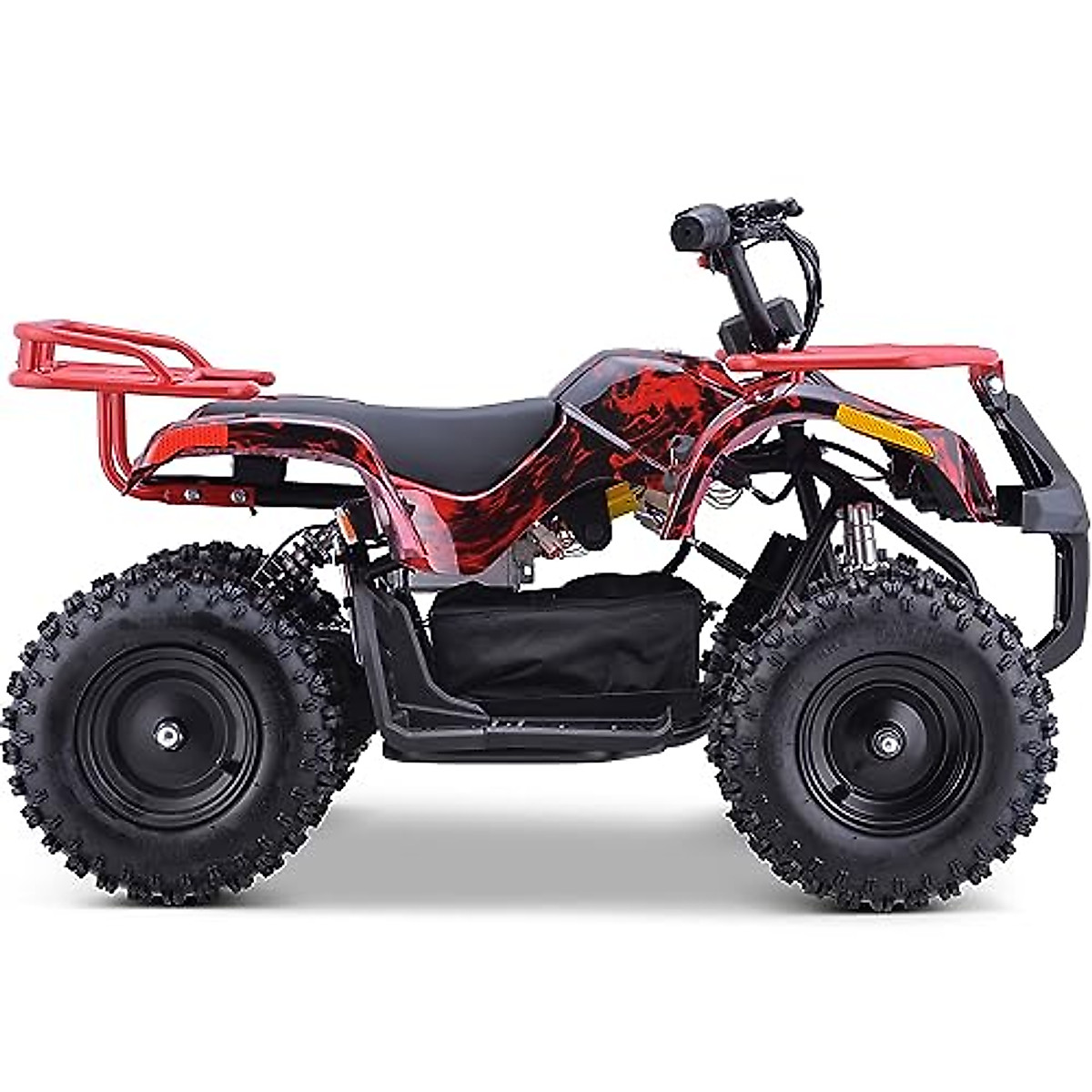 MotoTec 36v 500w Sonora Kids ATV Red Flame
