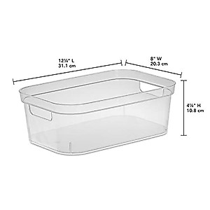 Sterilite BIN Storage Clear Small 13228608