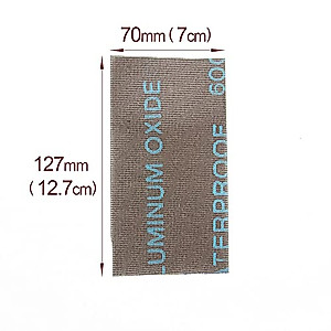 O'SKOOL Mesh Sanding Sheet 180, 240, 320, 400, and 600 Grit (Provided in a 10 Sheet Pack) Dust Free Mesh Abrasive Sandpaper