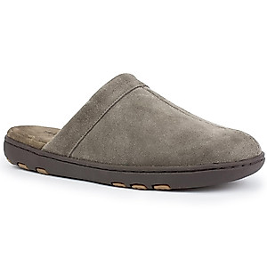 Tempur-Pedic Mens Lonny Scuff Casual Slippers Casual - Grey - Size 12 2E