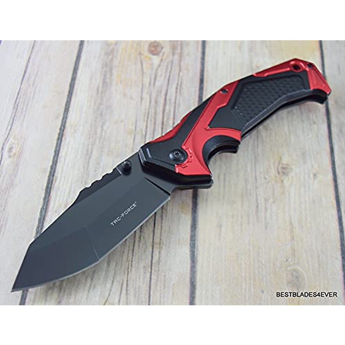 8.5 Inch Open Folding Pocket Knife With Clip Outdoor Survival Hunting Knife for Camping by Survival Steel