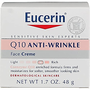 Eucerin Q10 Anti-Wrinkle Sensitive Skin Creme 1.7 oz (48 g)