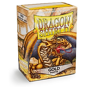 Dragon Shield - Matte Gold 100