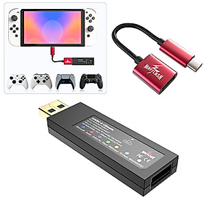 MAYFLASH Magic-S Ultimate Wireless Bluetooth USB Adapter for PS4, Switch, macOS, Windows, Raspberry Pi, Compatible with Xbox Series X & S Controller, Xbox One Bluetooth, PS5 Controller and More