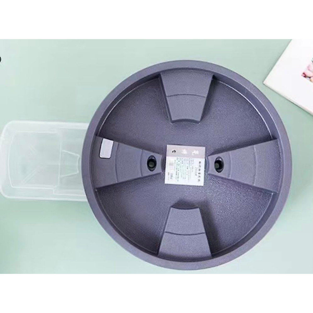 Two Pack HuaBoShi Plant Caddy Stand with Wheels Heavy Duty with Built-in Bottom Ventilation Design and Water Tray Bear Weight up to 160 LB (13” in Diameter)