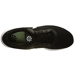 Nike Mens Tanjun Black/White-Barely Volt-Black 6.5