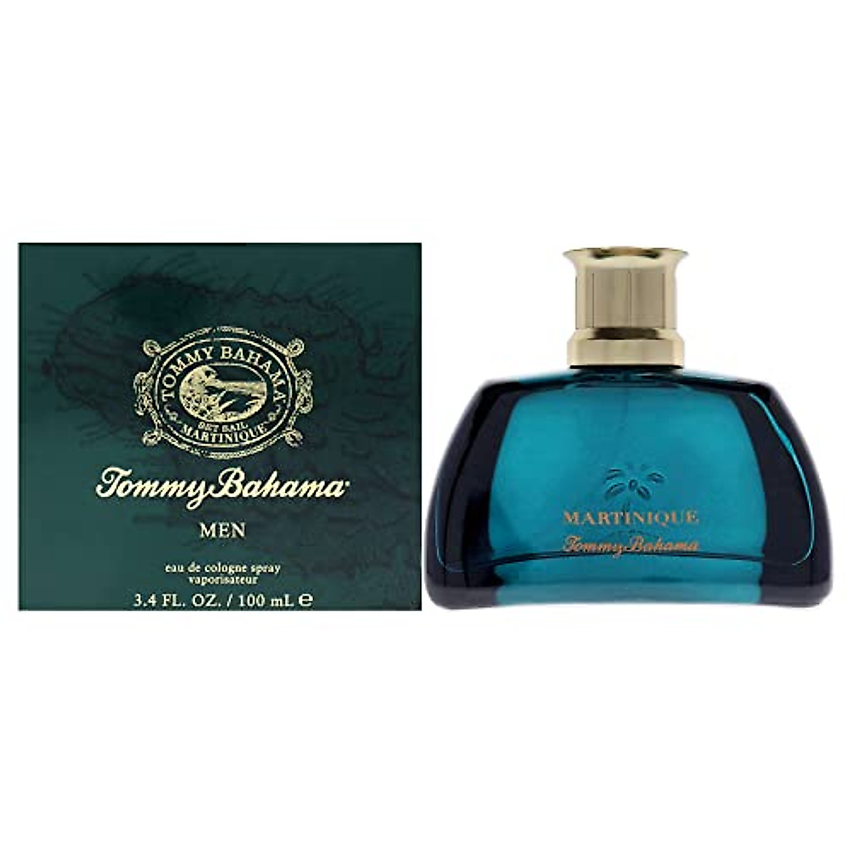 Tommy Bahama Martinique Men Eau de Cologne, 3.4 Fl Oz