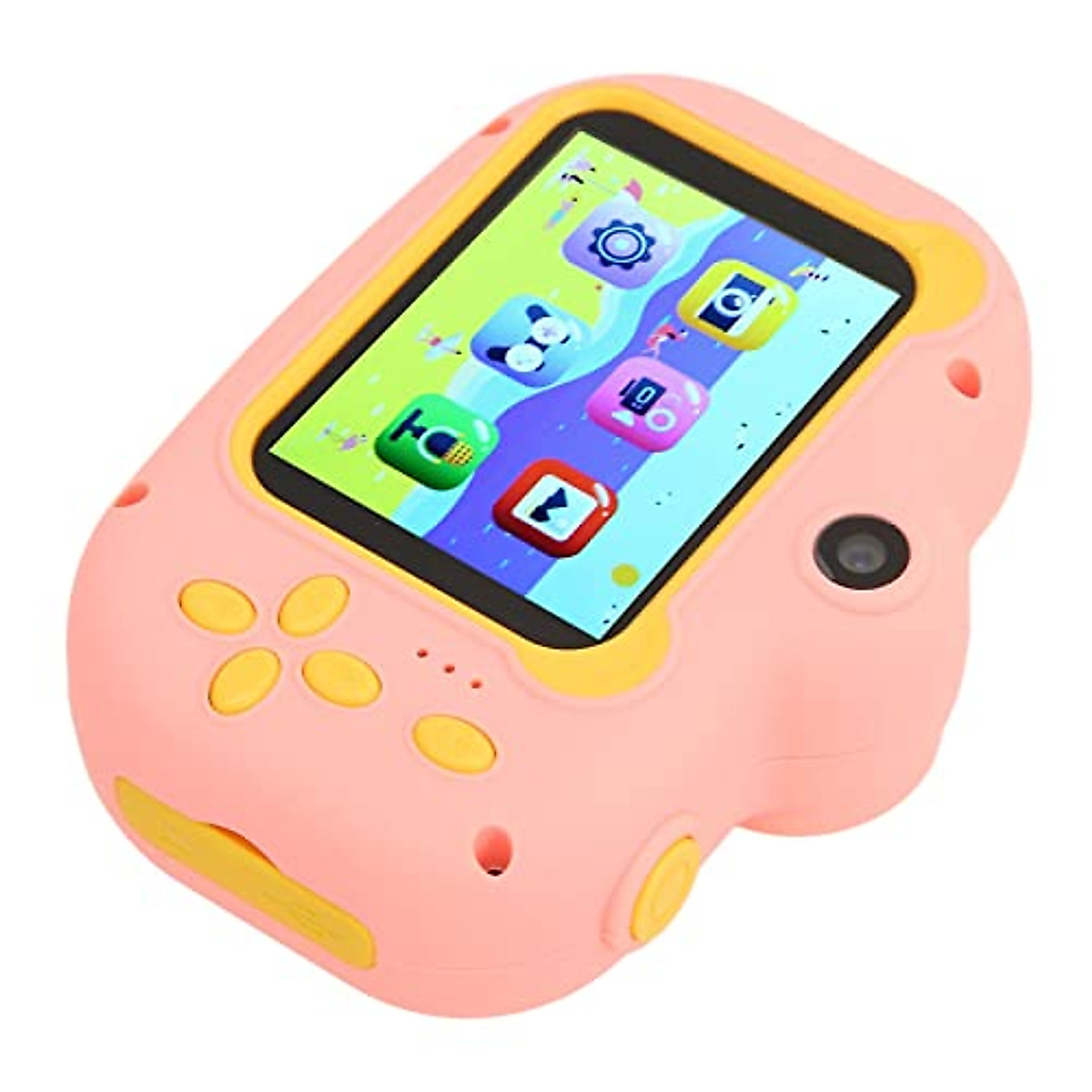 Hidyliu 1080P Kids Digital Camera - 2inch Kids Camera Cute Cartoon Design HD Digital Children Selfie Camera for Birthday (Pink)