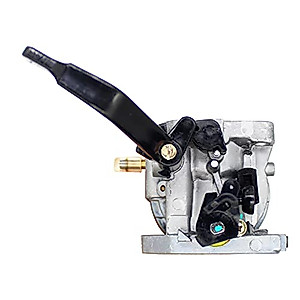 Fullas Huayi Carburetor Manual Choke P27-2D Compatible with Generac GP8000E and Harbor Freight 16HP 17HP 420CC 440CC Gasoline Engine for 6000W 6500W 7000W 8000W 9000W Portable Gas Generator