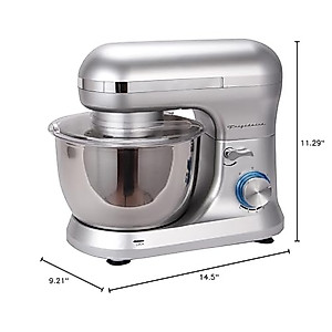 Frigidaire 4.5L Retro Stand Mixer (Silver)
