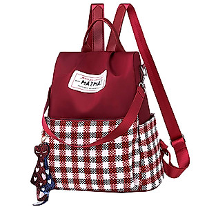 Van Caro Women Mini Clear PVC Backpack Small College Backpack Casual Bookbag Shoulder Bag Travel Daypack