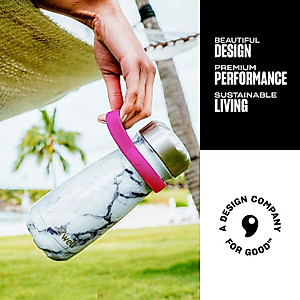 S'well Traveler Handle, Pink - On The Go Accessory for Your Bottle - Innovative Design and Flexible Grip Crafted from BPA-Free Soft Silicone