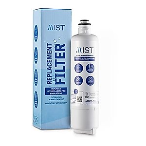 MIST Bosch Ultra Clarity Pro Water Filter Replacement for BORPLFTR50, Refrigerator Water Filter compatible with BORPLFTR55, 12033030, 11032531,WFS200MF, RA450022, REPLFLTR55-Bosch Water Filter(1 pack)