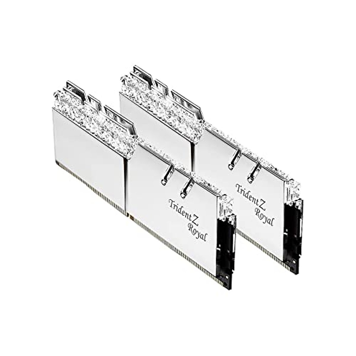 G.SKILL Trident Z Royal Series (Intel XMP) DDR4 RAM 32GB (2x16GB) 4000MT/s CL18-22-22-42 1.40V Desktop Computer Memory UDIMM - Silver (F4-4000C18D-32GTRS)