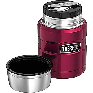 Thermos Stainless King Food Flask - 470 ml, Raspberry