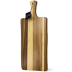 Decorque Extra Large Charcuterie Boards - 24x10 in, Experience the Best in Kitchen Cutting with Cutting Boards for Kitchen - Cheese Boards Charcuterie Boards - Ideal Board for Charcuterie! Natural