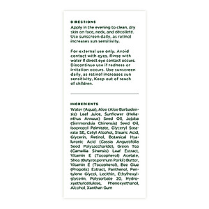 Tree of Life Beauty Moisturizer, Retinol Face Cream - Anti-Aging & Brightens Skin, Reduces Fine Lines & Wrinkles- Dermatologist-Tested to Sensitive Skin - Non-Greasy Facial Skin Care - 1.7 FlOz