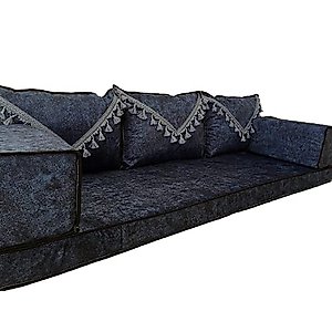 Arabic Majlis Sofa, Arabic Floor Seating, Loveseat, Arabic Cushions, Jalsa - MA 74