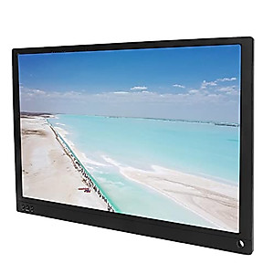 Fydun Portable Touchscreen Monitor, 15.6in 1080P IPS HDR Display Gaming Monitor for Phone Computer Playing Games Plastic