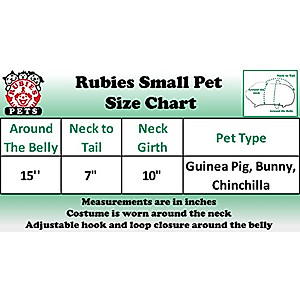 Rubie's Universal Gru Small Pet Costume, As Shown, Extra-Small